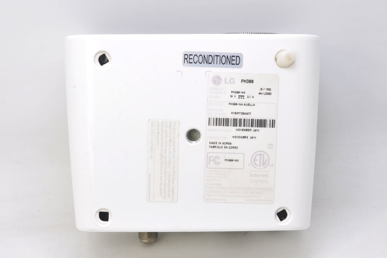 售完存档：小熊的闲置 LG 高清LED微型投影机 PH300-NA 内置电池和内置数字调谐器Minibeam LED投影仪-青州小熊