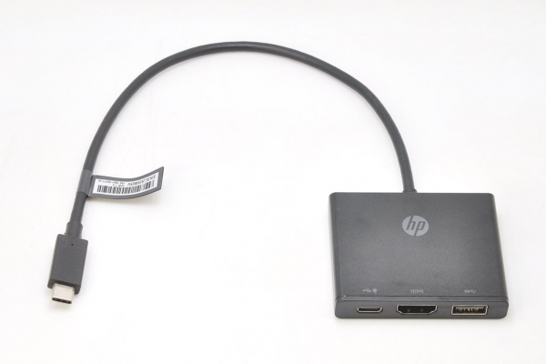 全新原装惠普HP USB-C to Multi-Port Hub USB-C多端口集线器外接HDMI USB-C USB3.0 1BG94AA ...