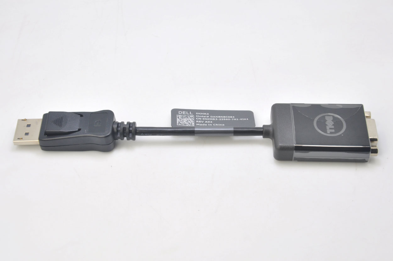 售完存档：全新原装正品戴尔Dell DP转VGA主动式三屏转换线DisplayPort to VGA Adapter Cable 05KMR3 ...