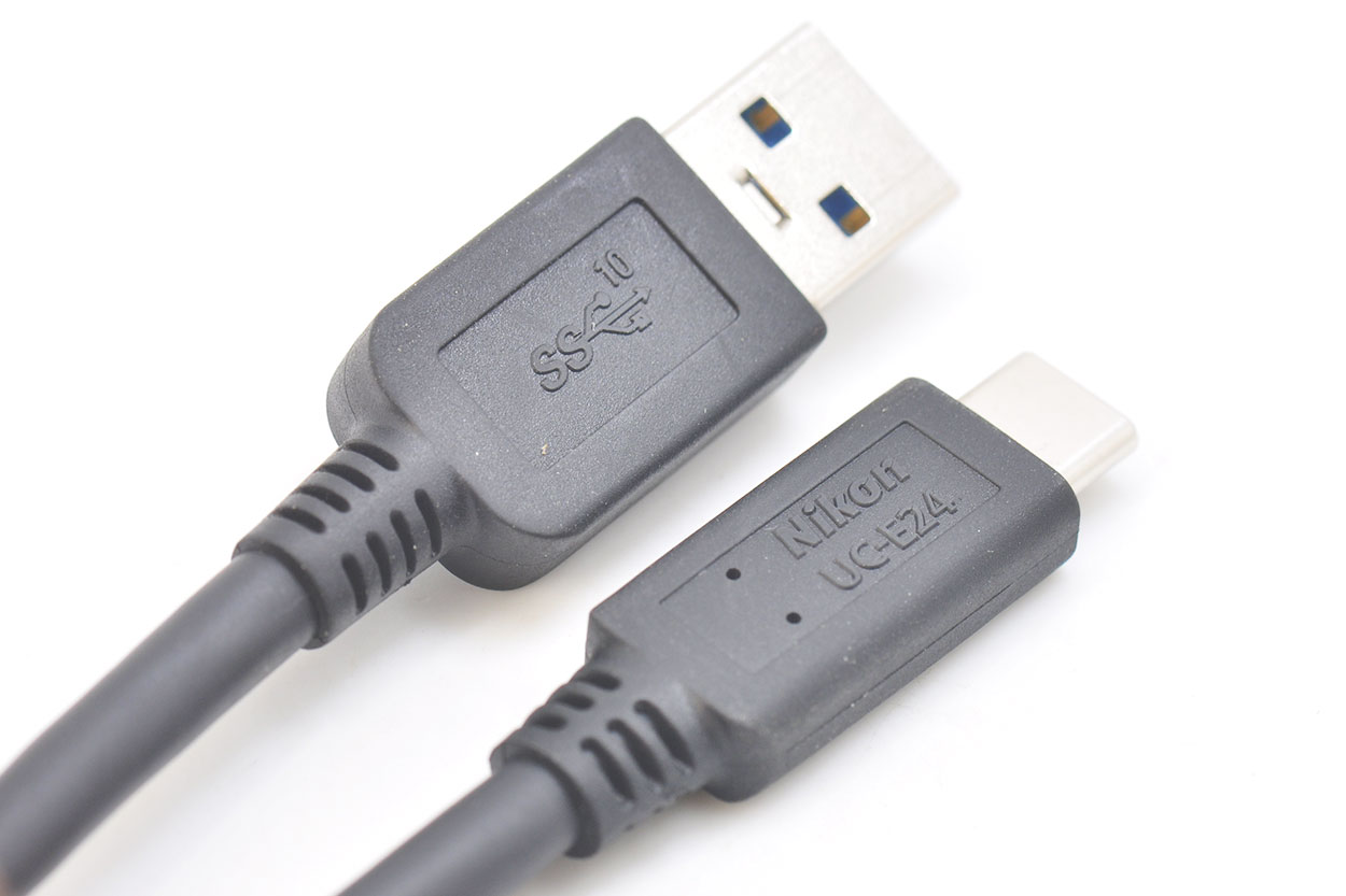 Nikon尼康 Z6 Z7 微单单反相机UC-E24原装数据线 USB 3.1 Gen2 联机线充电线USB Cable For Nikon ...