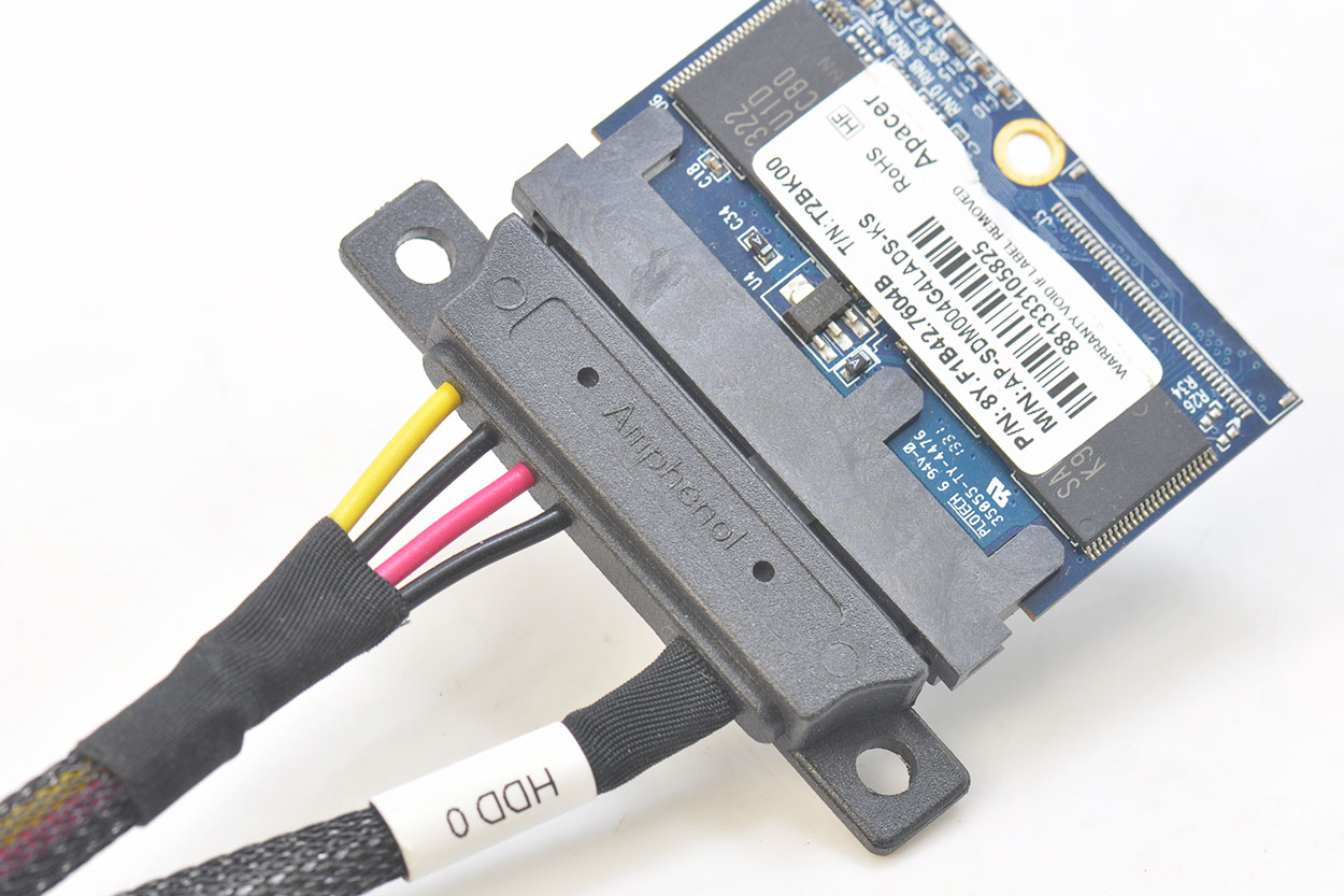 安费诺Amphenol SFF-8482 SAS转SATA连接线 29P转SATA硬盘 SATA硬盘电源数据二合一硬盘线 RSS22-0292 ...