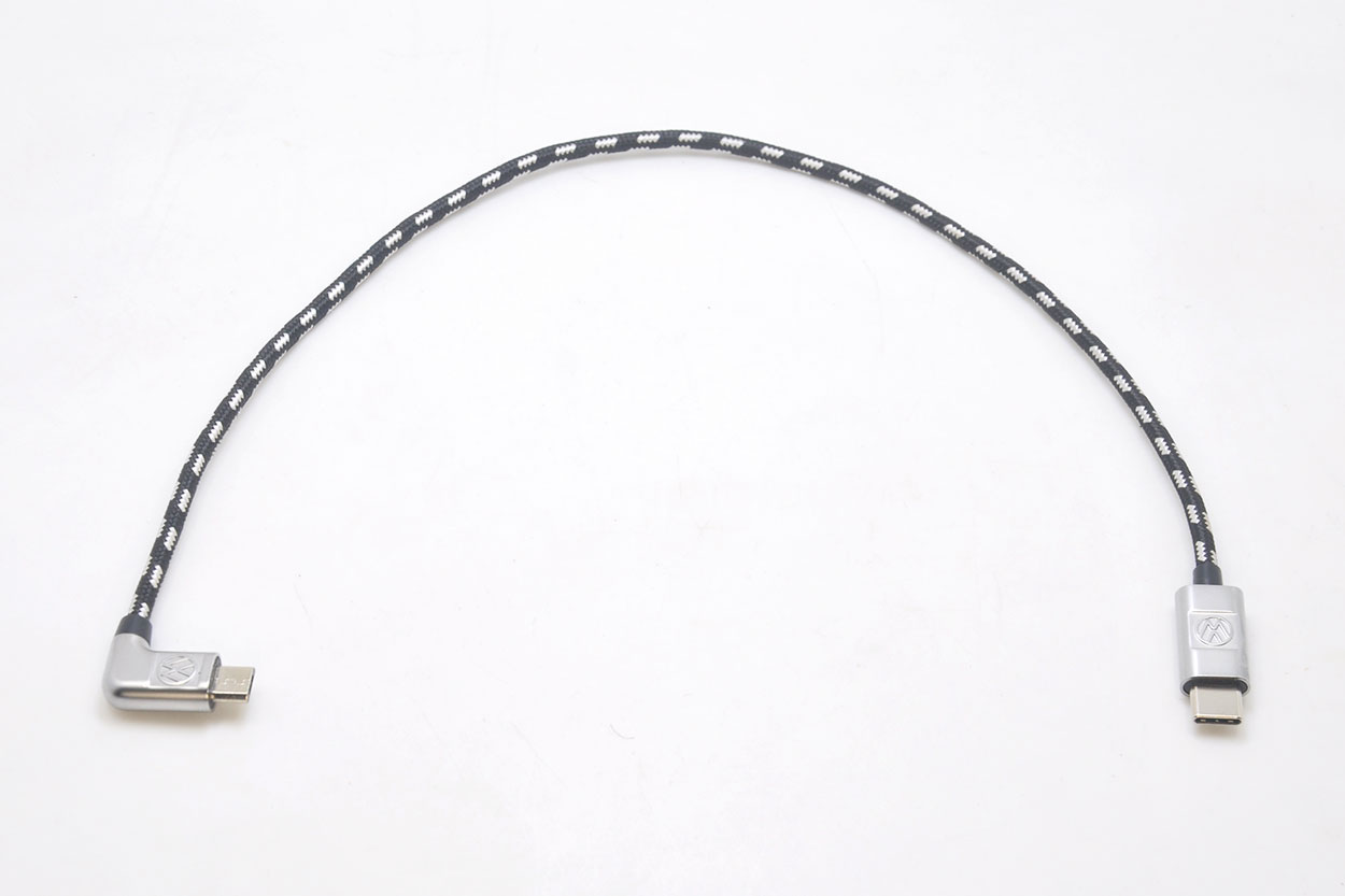 原装Volkswagen大众汽车USB-C to Micro USB 金属弯头 编织网 OTG线 USB DAC解码线 遥控器线 ...