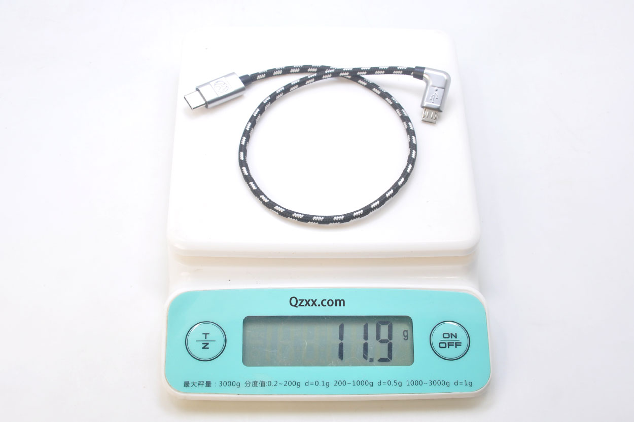 原装Volkswagen大众汽车USB-C to Micro USB 金属弯头 编织网 OTG线 USB DAC解码线 遥控器线 ...