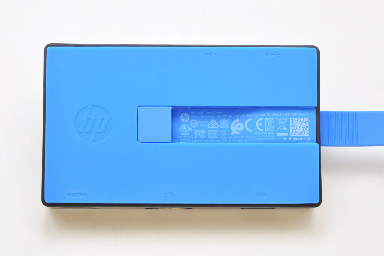 售完存档：全新原装惠普HP USB 3.0 HDMI VGA 1000M 网口 USB3.0 Travel Dock 839033-001 ...