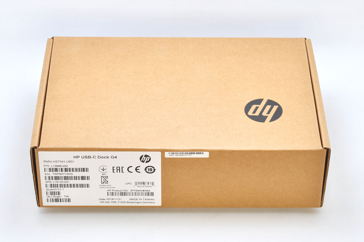 全新原装惠普HP USB Type-C Dock G4 3FF69AA#ABA 雷电3 扩展坞 外接多显示器 60W供电 1000M网卡 声卡 ...