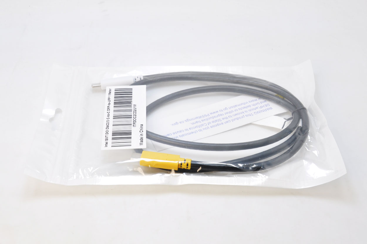 售完存档：原装正品英特尔 INTEL SVT DCI DbC2/3 C TO C DFP TO UFP 1 米调试电缆 ...