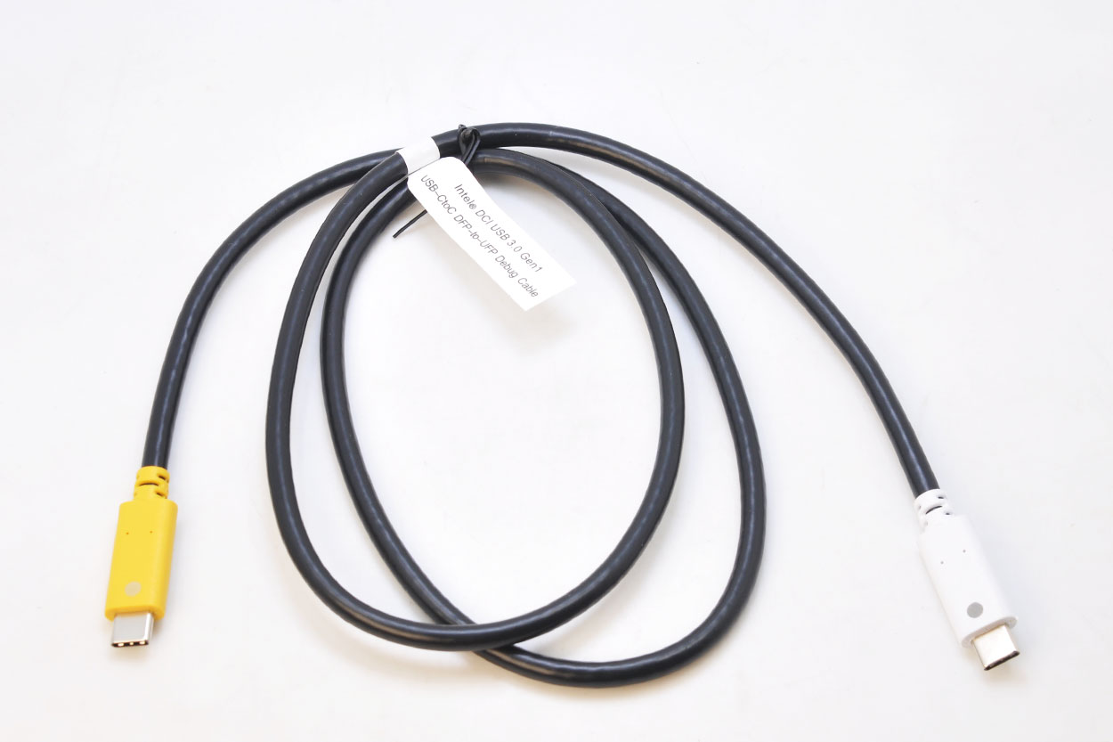 原装正品英特尔 INTEL SVT DCI DbC2/3 C TO C DFP TO UFP 1 米调试电缆 ITPDCIC2CD2U1M ...