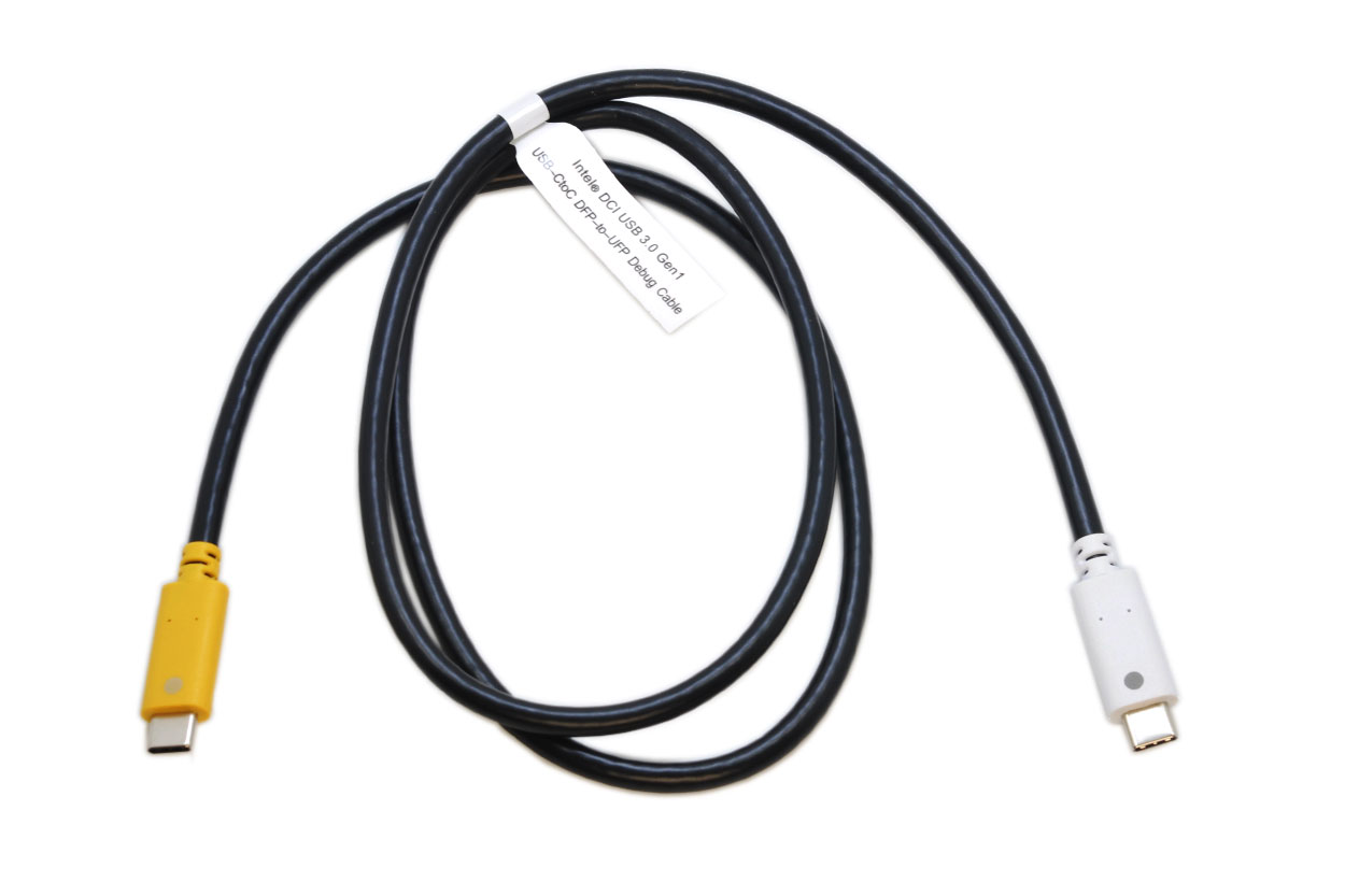原装正品英特尔 INTEL SVT DCI DbC2/3 C TO C DFP TO UFP 1 米调试电缆 ITPDCIC2CD2U1M ...
