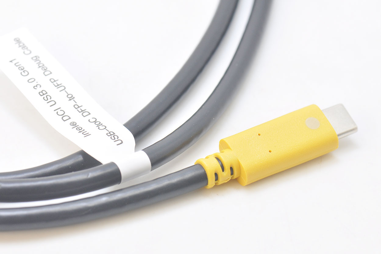 原装正品英特尔 INTEL SVT DCI DbC2/3 C TO C DFP TO UFP 1 米调试电缆 ITPDCIC2CD2U1M ...