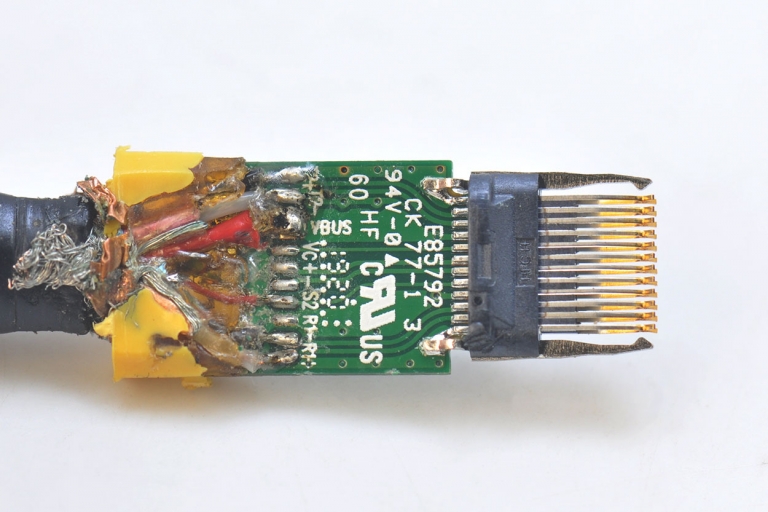 原装正品英特尔 INTEL SVT DCI DbC2/3 C TO C DFP TO UFP 1 米调试电缆 ITPDCIC2CD2U1M ...