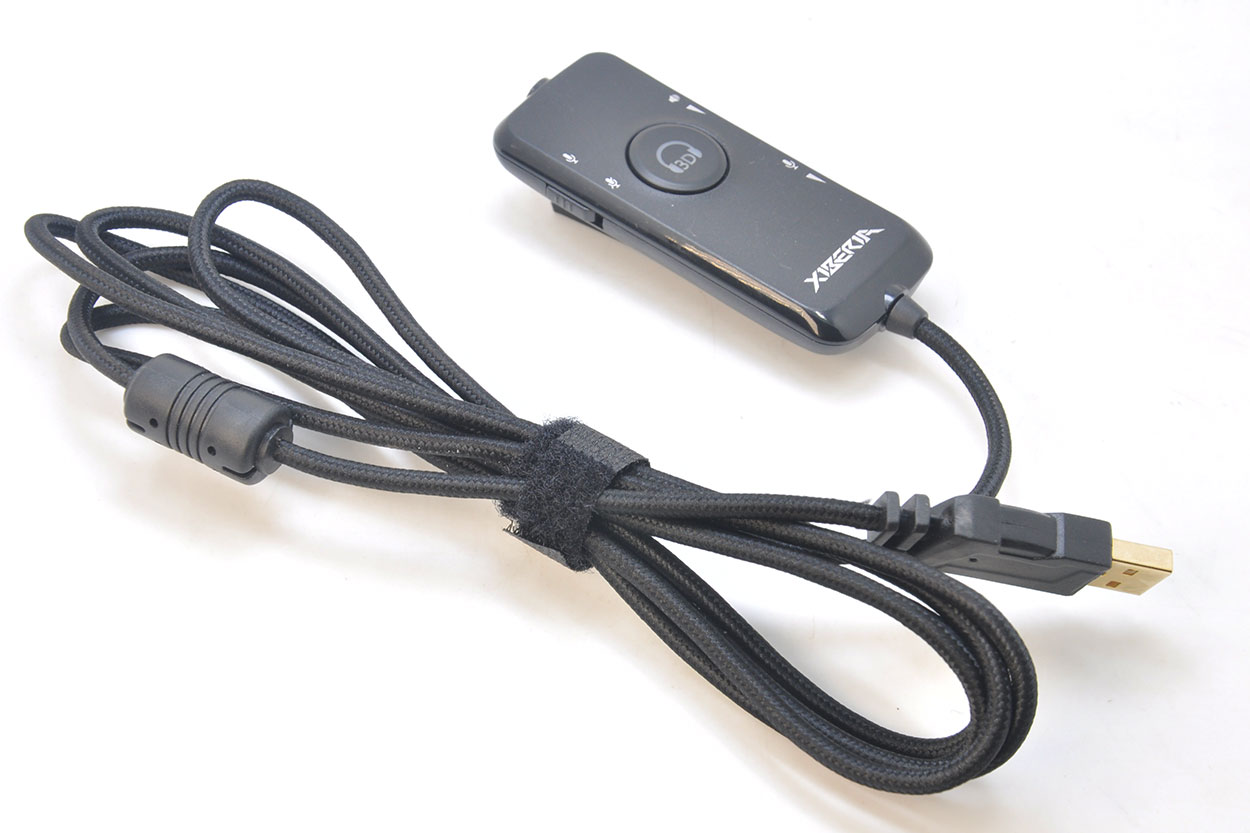 2米长XIBERIA NUBWO-N7 PS4 Xbox One Nintendo Switch 台式机电脑笔记本 USB外置声卡 连接耳机 ...