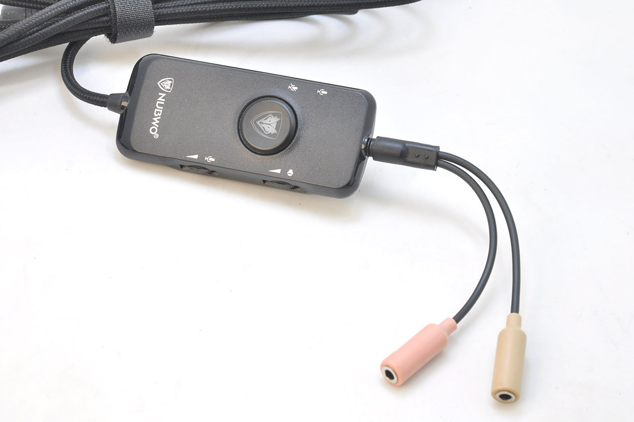 售完存档：2米长XIBERIA NUBWO-N7 PS4 Xbox One Nintendo Switch 台式机电脑笔记本 USB外置声卡 ...