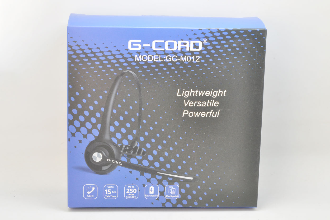 新到货全新盒装G-Cord Bluetooth 4.1 GC-M012蓝牙单边耳麦Skype VoIP 卡车司机 呼叫中心带静音开关 高灵敏度 ...