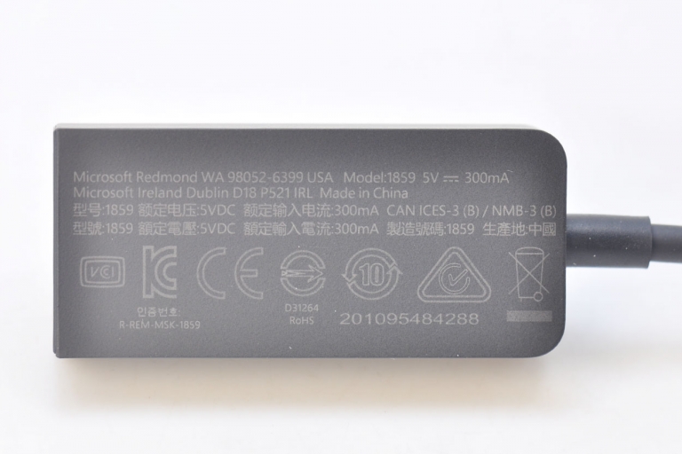 新到货全新国行盒装Microsoft Surface USB-C 转 DP DisplayPort适配器 转换线 CYPD3120芯片 ...