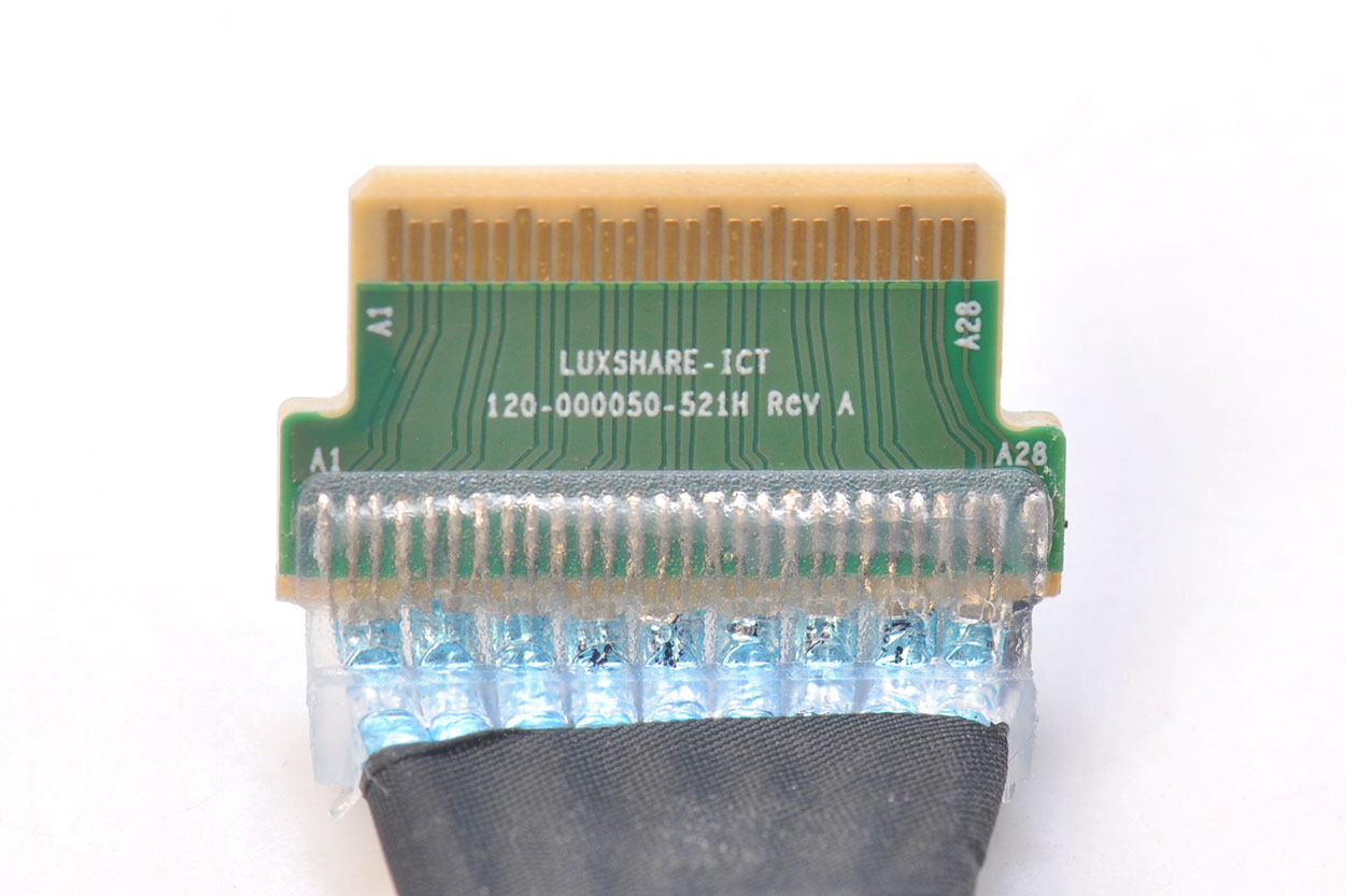 原装正品一米长立讯精密 Luxshare Gen-Z Z-Link 1C 56Pin Stright Plug Cable Assembly ...