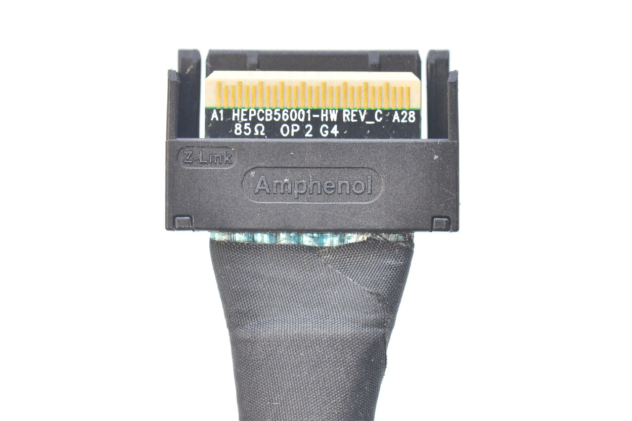 新到货原装正品一米长安费诺Amphenol Gen-Z Z-Link 1C 56Pin Stright Plug Cable Assembly ...