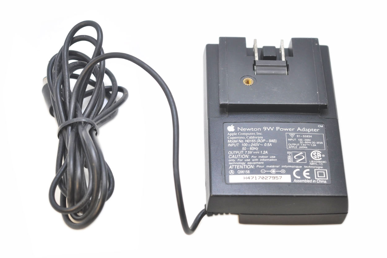 售完存档：收藏品苹果牛顿PDA掌上电脑原装电源Apple Newton 9w Power Adapter H0165 MessagePad ...