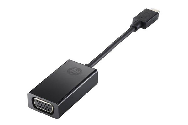 全新原装惠普HP USB-C to VGA Adapter ALL N9K76AA USB-C转VGA type-c雷电3转VGA手机笔记本外 ...