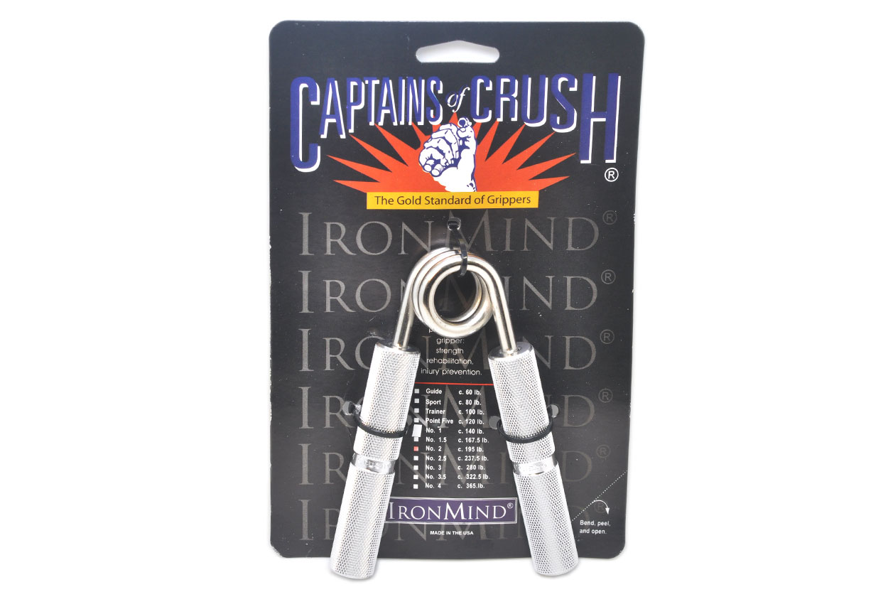 美国原装进口IronMind Captains of Crush 钢铁意志 COC手握器 60磅 120磅 No.2 195磅 A型全金属握力 ...