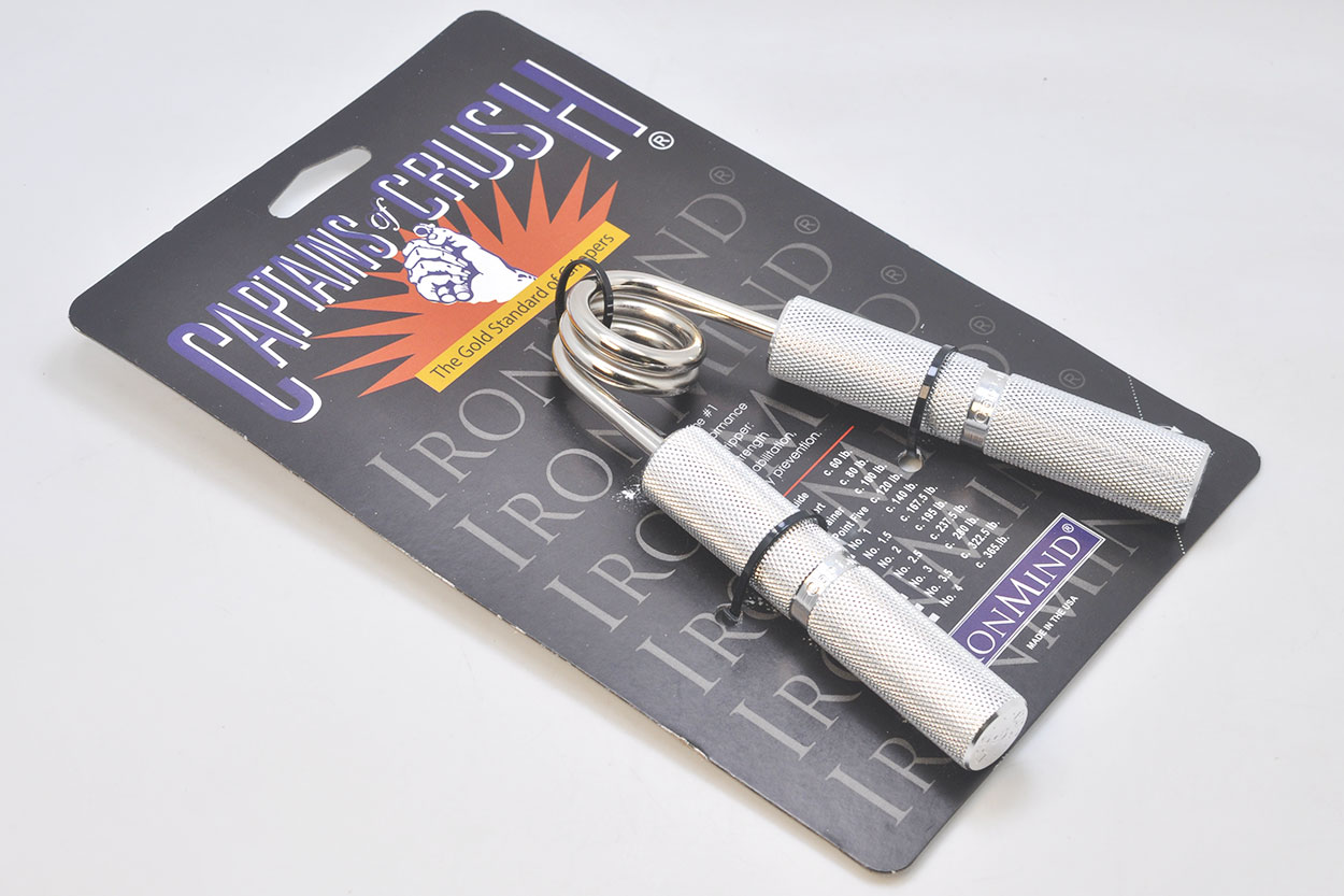 美国原装进口IronMind Captains of Crush 钢铁意志 COC手握器 60磅 120磅 No.2 195磅 A型全金属握力 ...