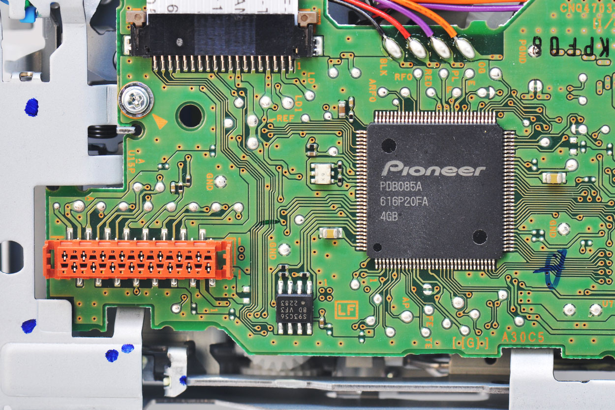 新到货全新整箱先锋Pioneer车载吸入式CD机芯 16针通用接口 YPM-7648ZB/XNCN CXK5894 S10H07 CD ...