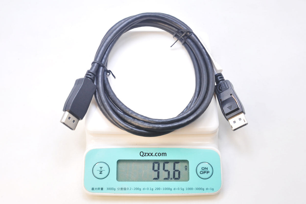 HP-DisplayPort-Cable-4k-HD-V1.2-917463-001-1.8m显示器线-02-青州小熊