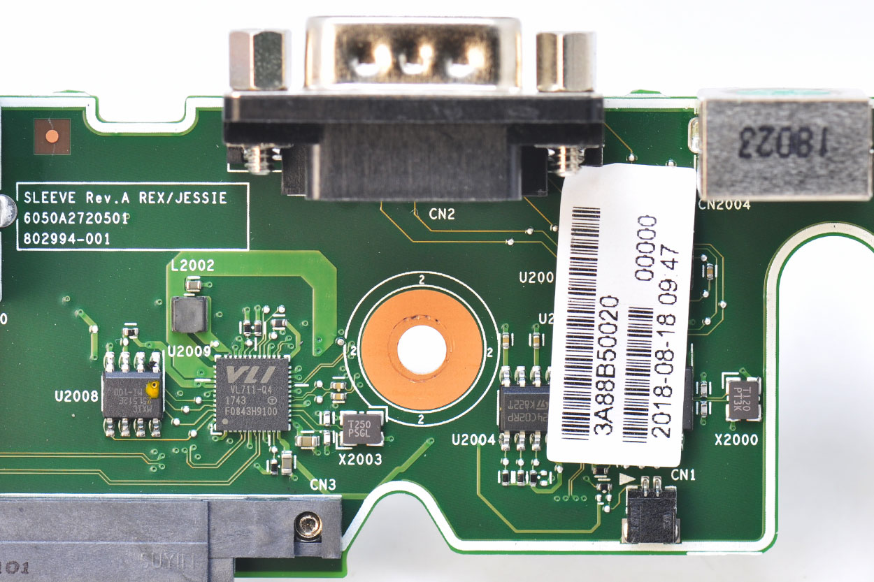 新到货惠普HP 惠普 USB 3.0 桌面迷你桌上型主机I/O 扩展模组 老款PS/2键盘鼠标口 COM口 硬盘盒TPC-l017-SL ...