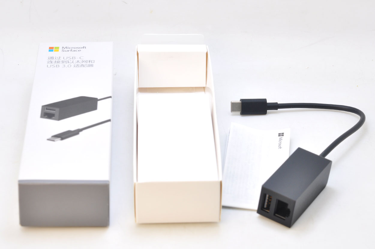 全新盒装国行微软Microsoft Surface USB-C 转USB3.0端口 千M以太网适配器 USB-C TO USB 3.0 ...