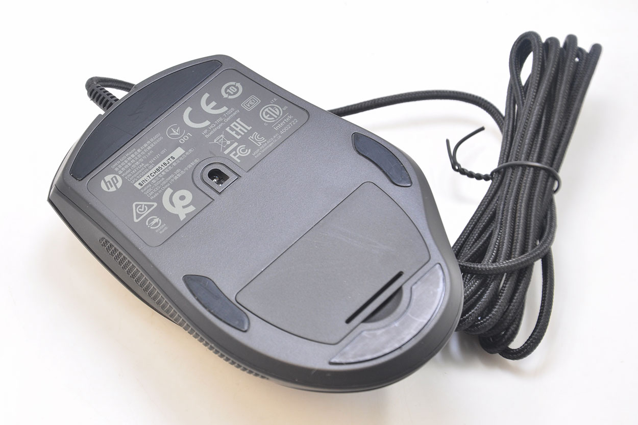 新到货原装正品惠普HP暗影精灵OMEN 600 1KF75AA游戏办公鼠标 人体工学Mouse PWM3360 欧姆龙蓝点微动-青州小熊