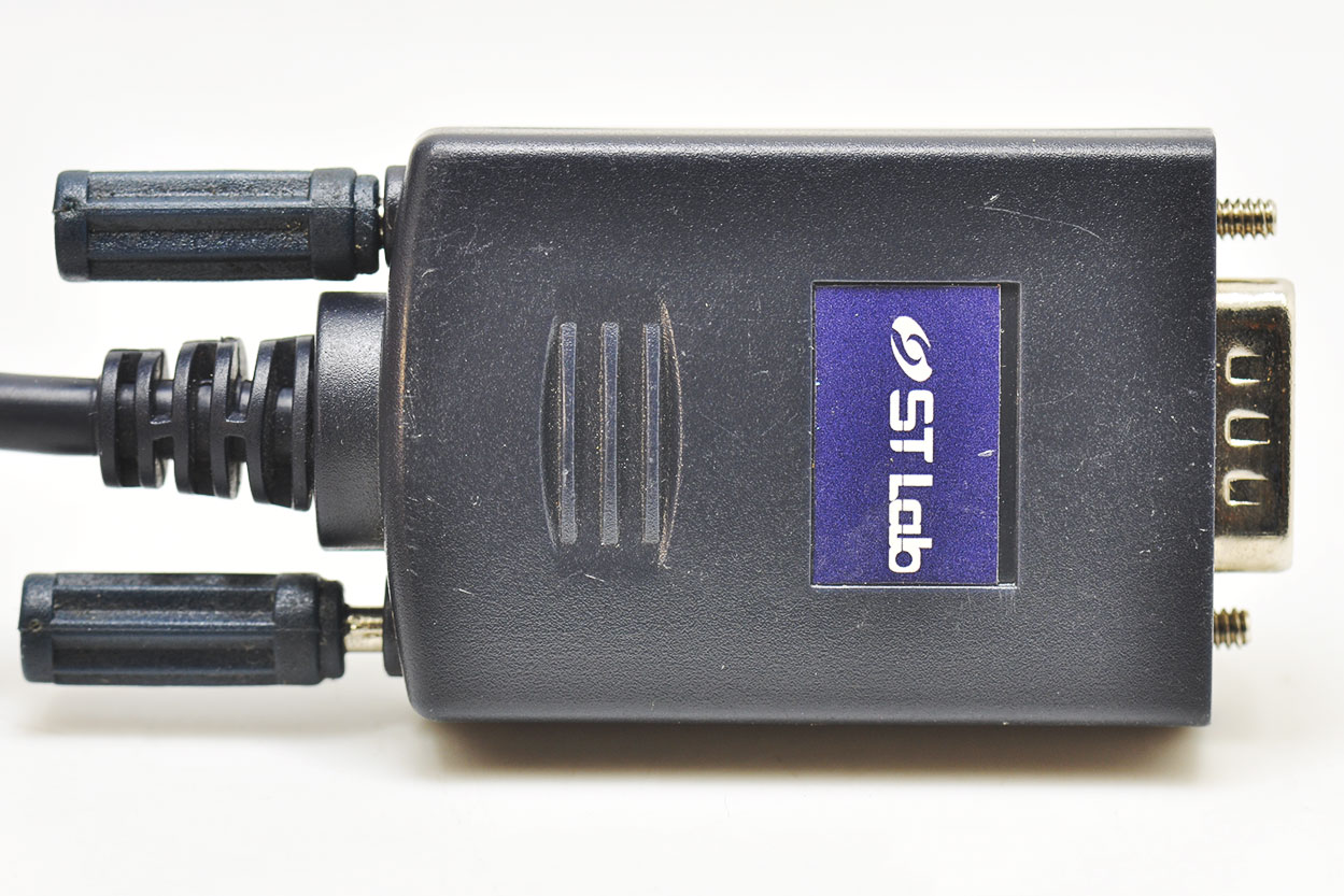 新到货1.5米长ST Lab U-224 USB to RS232 PL-2303HX芯片USB转串口COM口RS232 D-sub 9针接口 ...