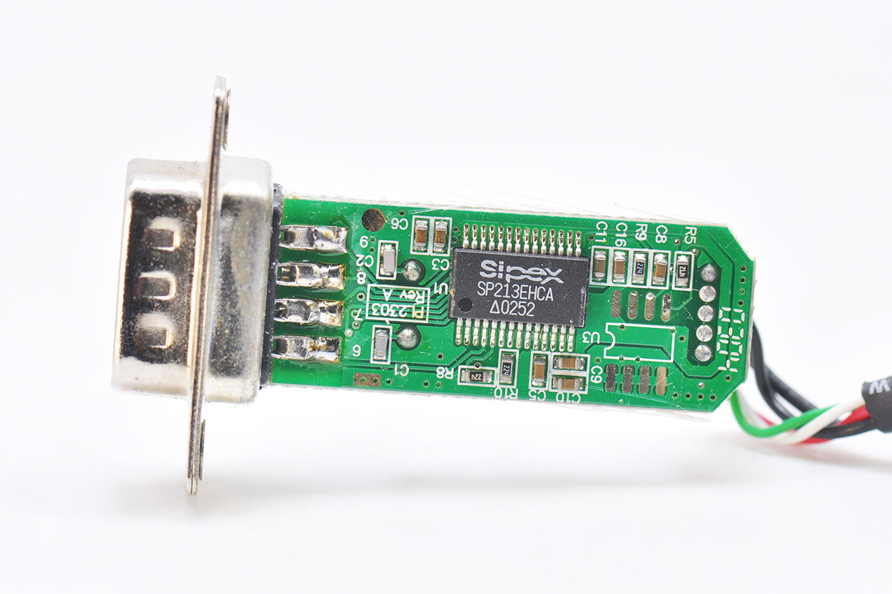 新到货1.5米长ST Lab U-224 USB to RS232 PL-2303HX芯片USB转串口COM口RS232 D-sub 9针接口 ...