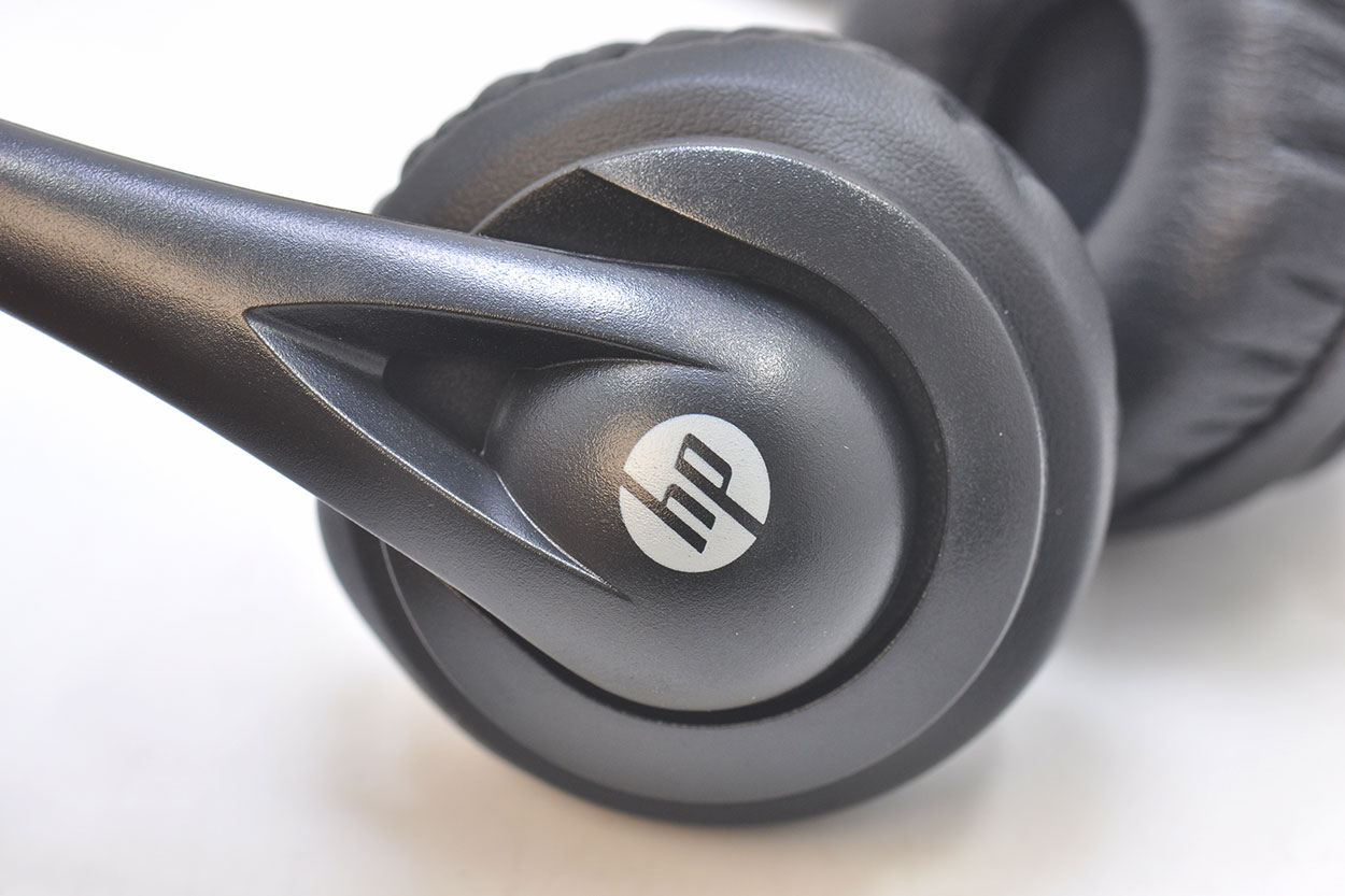 新到货惠普HP Stereo USB Headset T1A67AA头戴式立体声有线耳机 电话客服话务员耳机 840340-001 PH ...