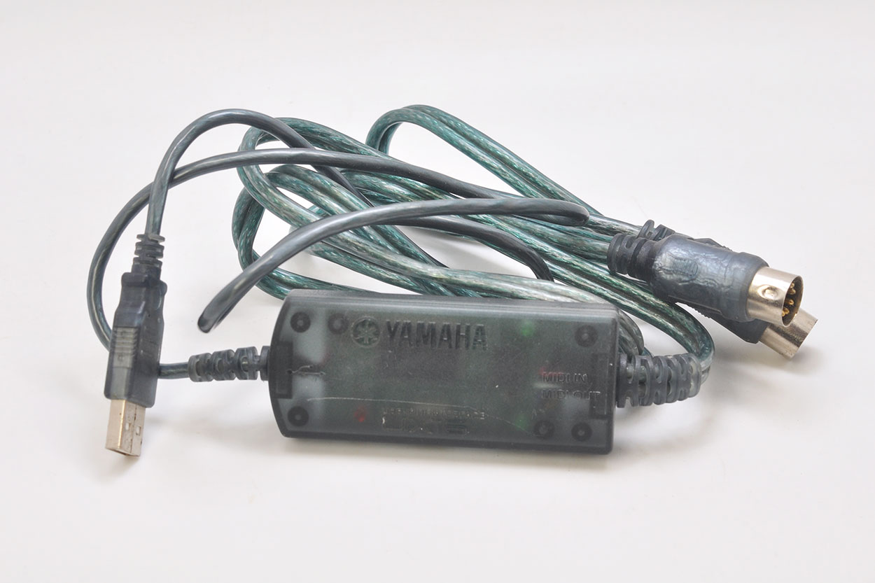 售完存档：原装雅马哈Yamaha UX16 USB-MIDI 转换器电缆-青州小熊