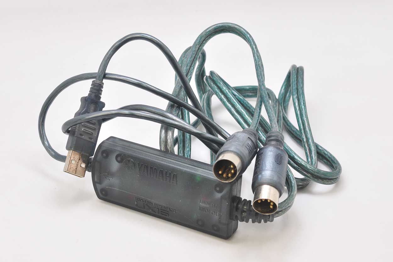 售完存档：原装雅马哈Yamaha UX16 USB-MIDI 转换器电缆-青州小熊