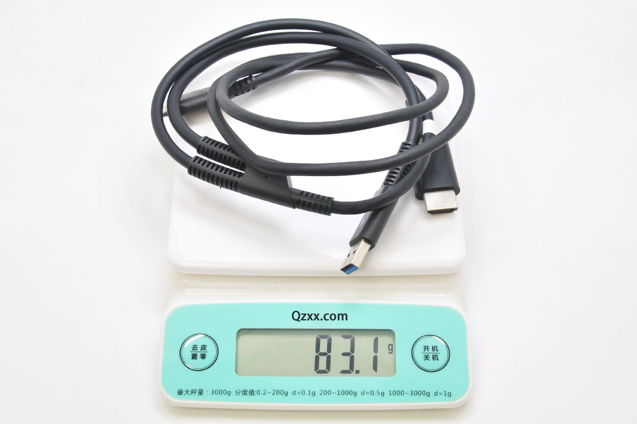 新到货1.2米长Oculus Headset Cable (1.2m) for Oculus Rift HDMI USB 3.0 VR眼镜线-青州小熊