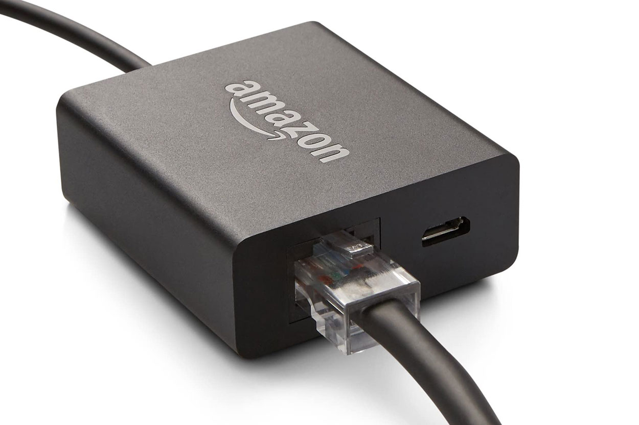 新到货Amazon亚马逊 Micro USB转RJ45 100M 网卡 以太网转接器 Amazon Fire TV Stick ...