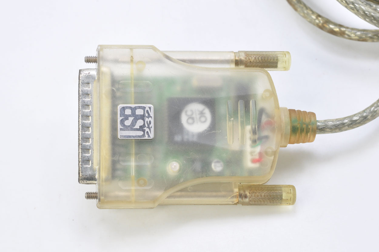 1.8米长台湾MCT U232-P25 DB25串行适配器USB SERIAL RS-232 工控25针COM串口公头线-青州小熊