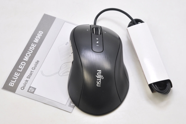 新到货原装正品富士通FUJITSU BLUE LED MOUSE M960 蓝色光学 USB 10键 2000 DPI 办公学习游戏笔记本台式 ...