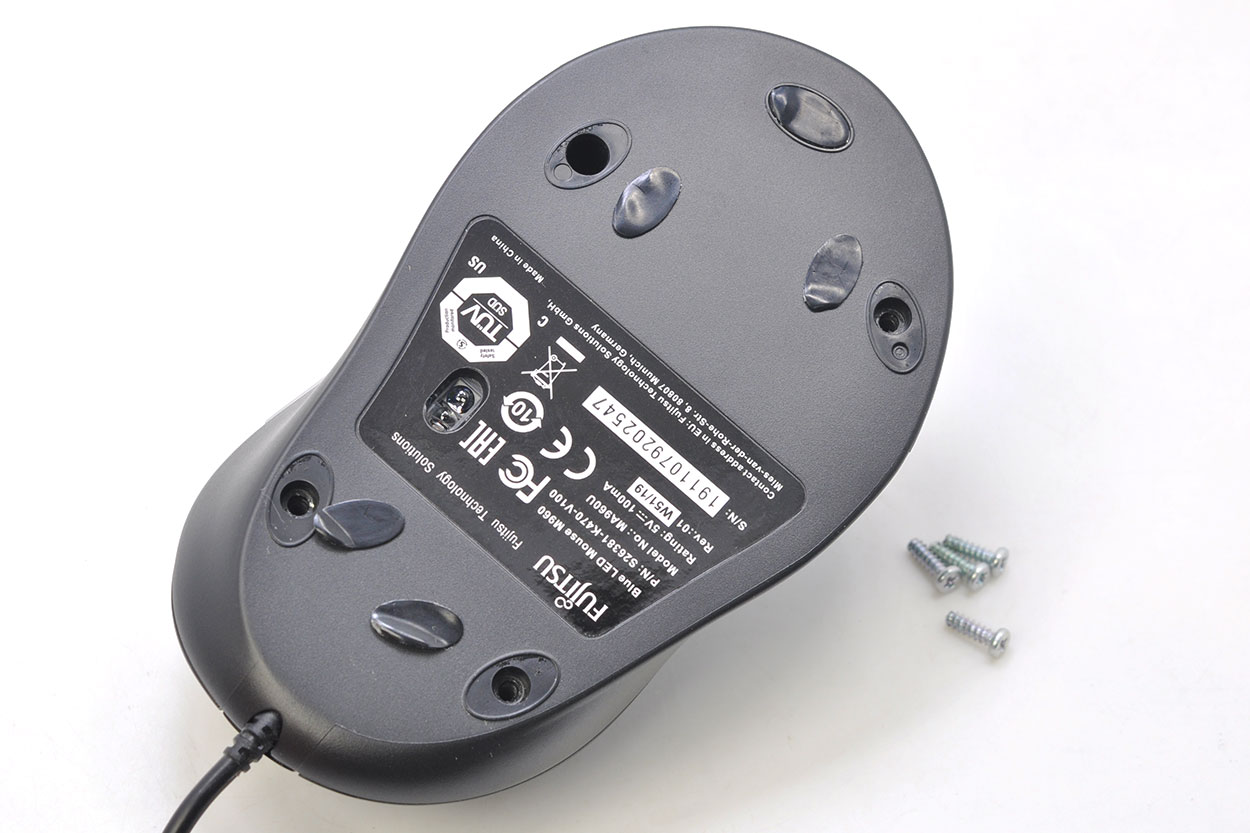 原装正品富士通FUJITSU BLUE LED MOUSE M960 蓝色光学 USB 10键 2000 DPI 办公学习游戏笔记本台式机鼠标 ...