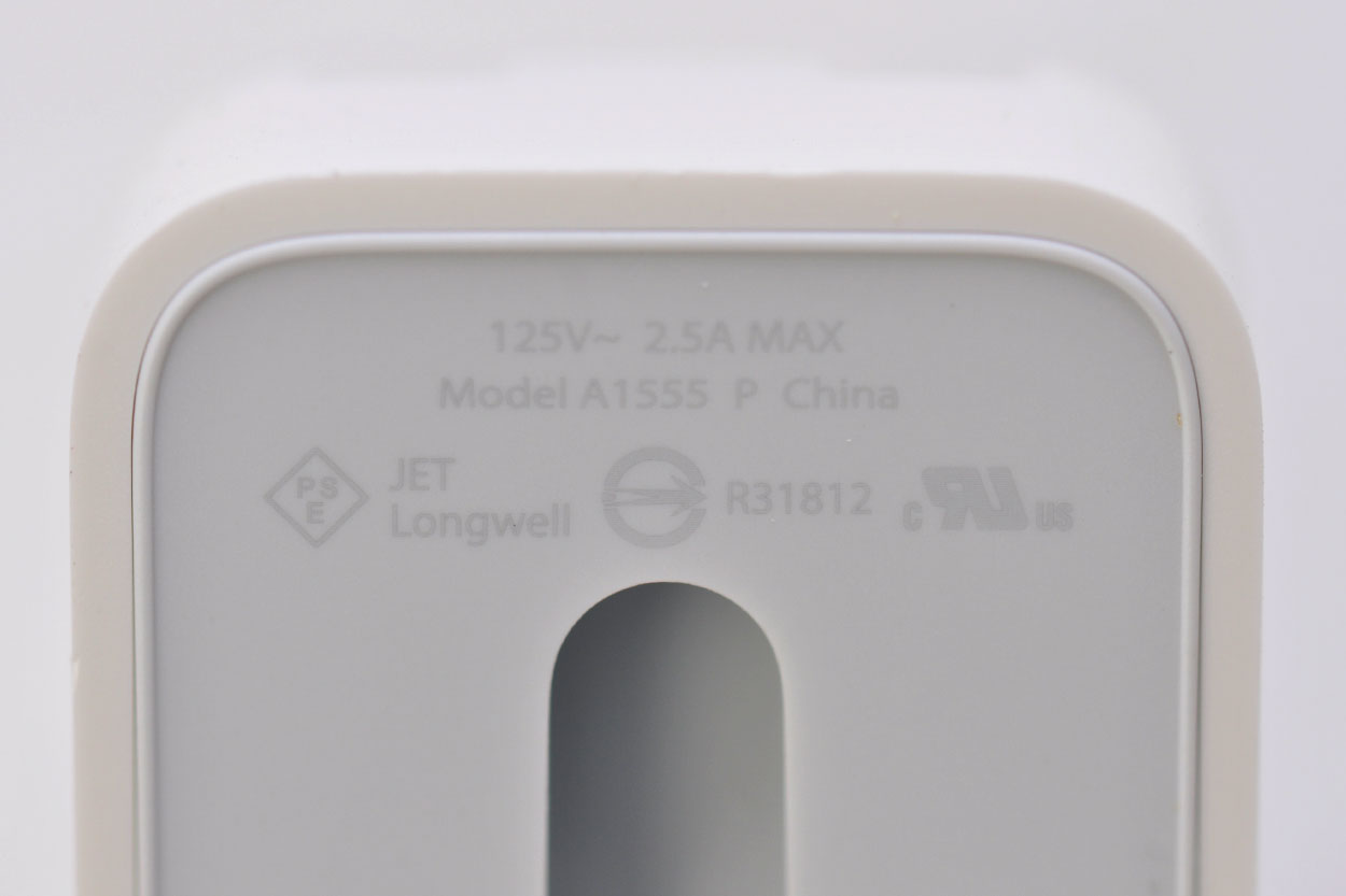 新到货全新原装正品苹果Apple MacBook PRO 笔记本电源适配器美标8字转换折叠插头 A1555 Longwell良维代工-青州小熊