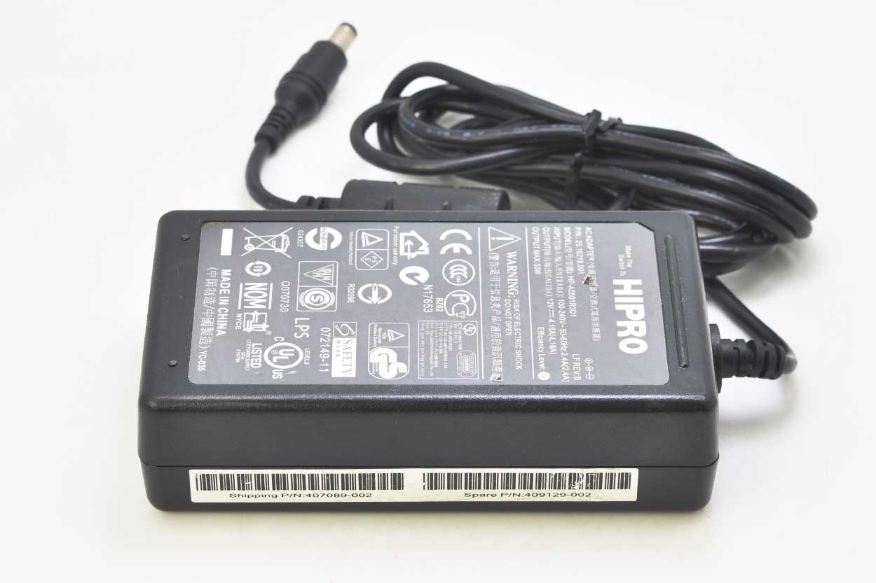 二手散装惠普HP 12V 4.16A 50W Thin Client T5710 T5720 T5735 5.5MM 2.1MM DC接口电源 ...