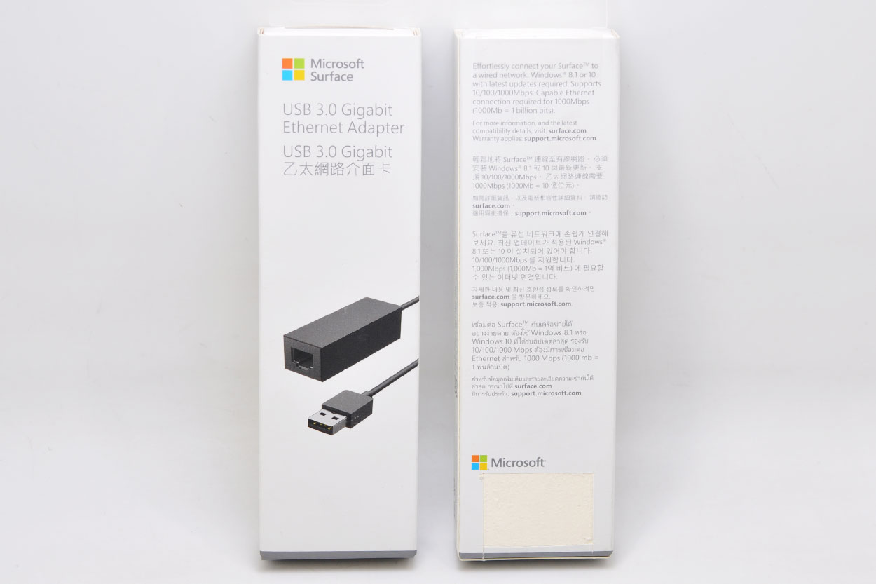 售完存档：开封切外包装盒标签Microsoft微软Surface Pro2/Pro3/pro4 5 6 7 8平板电脑USB 3.0千M ...