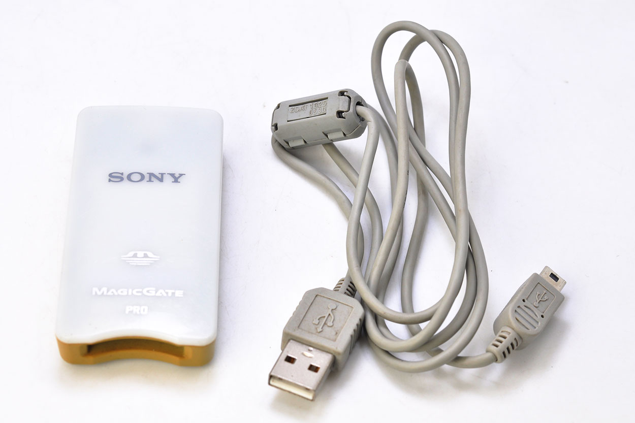 收藏品索尼SONY MSAC-US30 长短记忆棒® USB2.0读卡器带MagicGate版权保护 Memory Stick USB ...