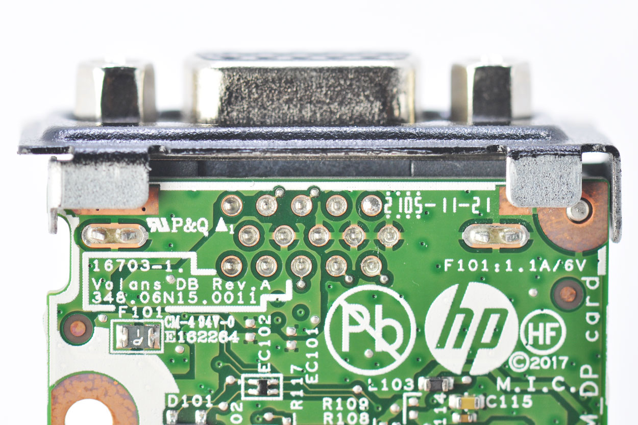 全新原装惠普HP VGA Port Flex IO (3TK80AA) 906321-002 914970-002 VGA转接卡 扩展档板-青州小熊