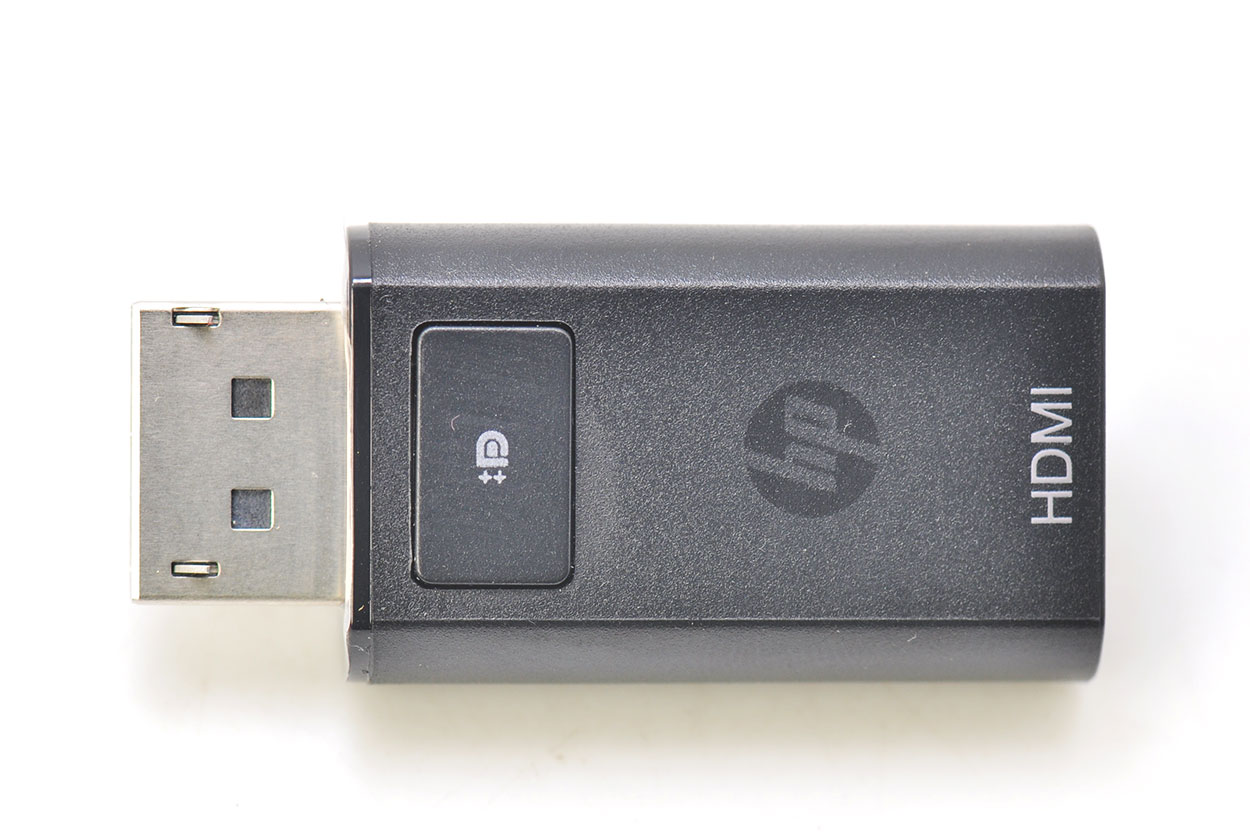 全新原装 HP惠普DP转HDMI 1080P显卡接电视高清转换头 DisplayPort to HDMI 1.4 Adapter ...