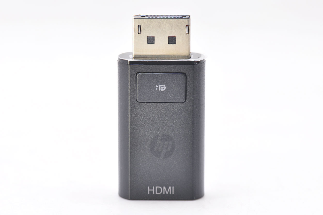 全新原装 HP惠普DP转HDMI 1080P显卡接电视高清转换头 DisplayPort to HDMI 1.4 Adapter ...