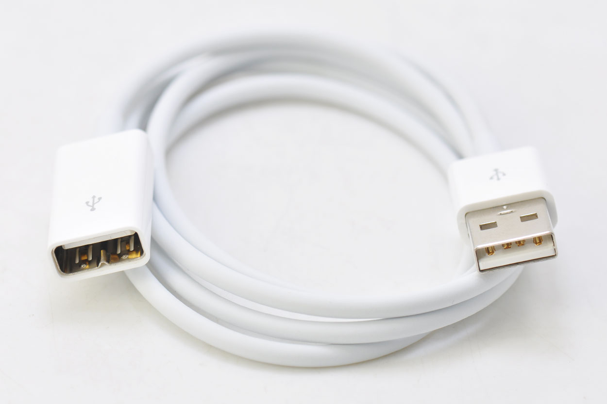 一米长原装苹果键盘延长线 公对母USB2.0口延长线 数据充电加长线 Apple Keyboard with Numeric Keypad ...