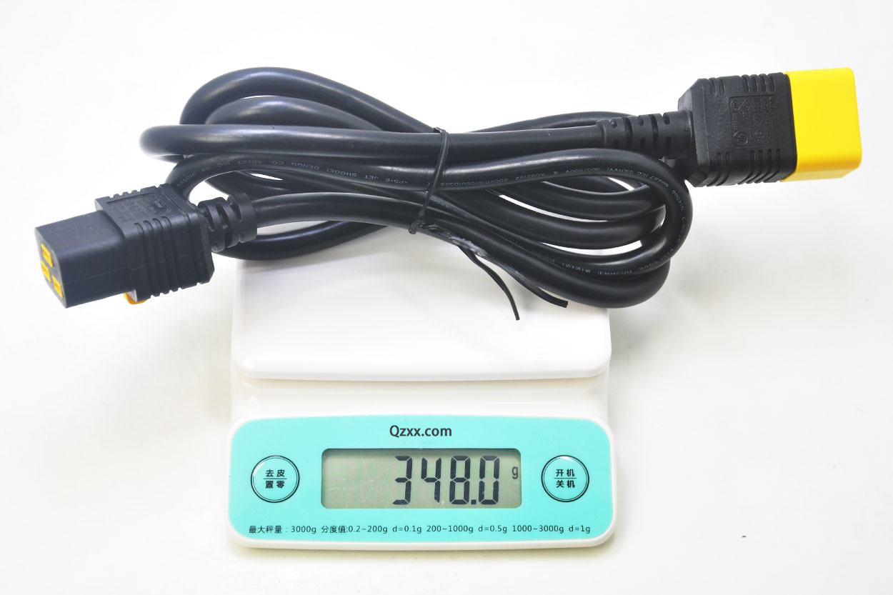 散装施耐德 APC电源线 可锁定型 C19至C20 1.8米长机柜线 AP8716S 14AWG Cable de transmisión ...