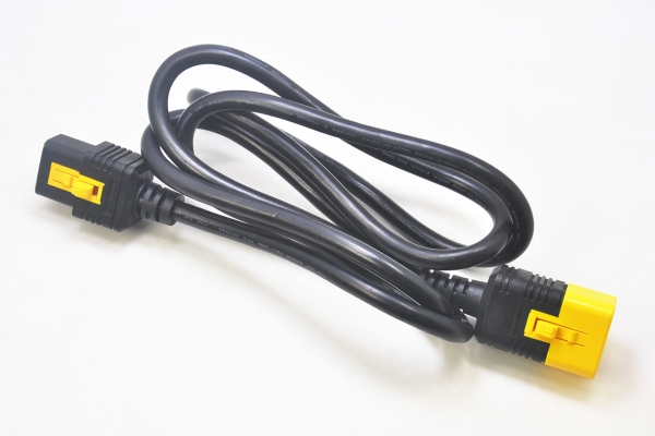 新到货散装施耐德 APC电源线 可锁定型 C19至C20 1.8米长机柜线 AP8716S 14AWG Cable de ...
