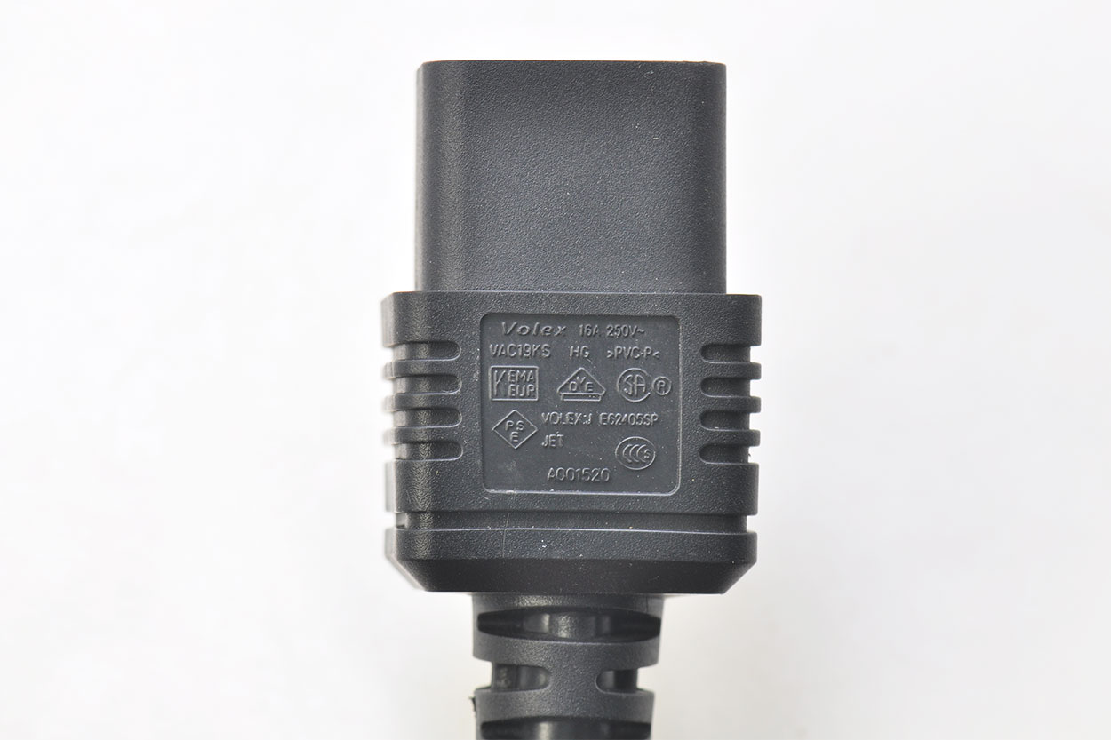 新到货散装施耐德 APC电源线 可锁定型 C19至C20 0.6米长机柜线 AP8712S 14AWG Cable de ...